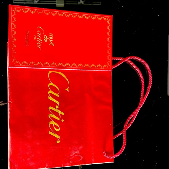Cartier | Accessories | Cartier Wallet Box With Cartier Shopping Bag ...